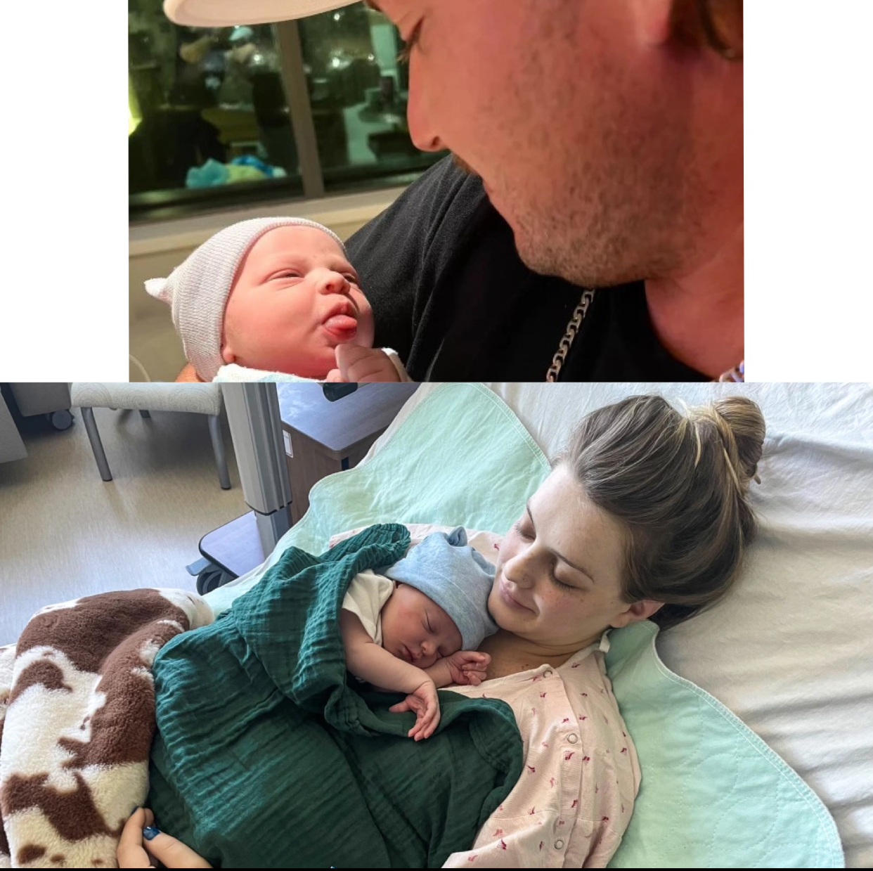 Parents call their baby boy a ‘miracle’ after he’s born during ...