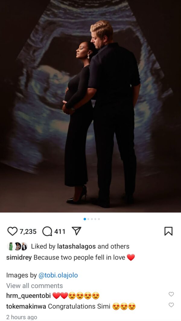 Public Figure Simi Drey is pregnant with her first child – Mike-Connect